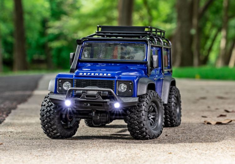 TRX-4M 1/18 Land Rover Defender Crawler Blau RTR | TRX97054-1-BLAU